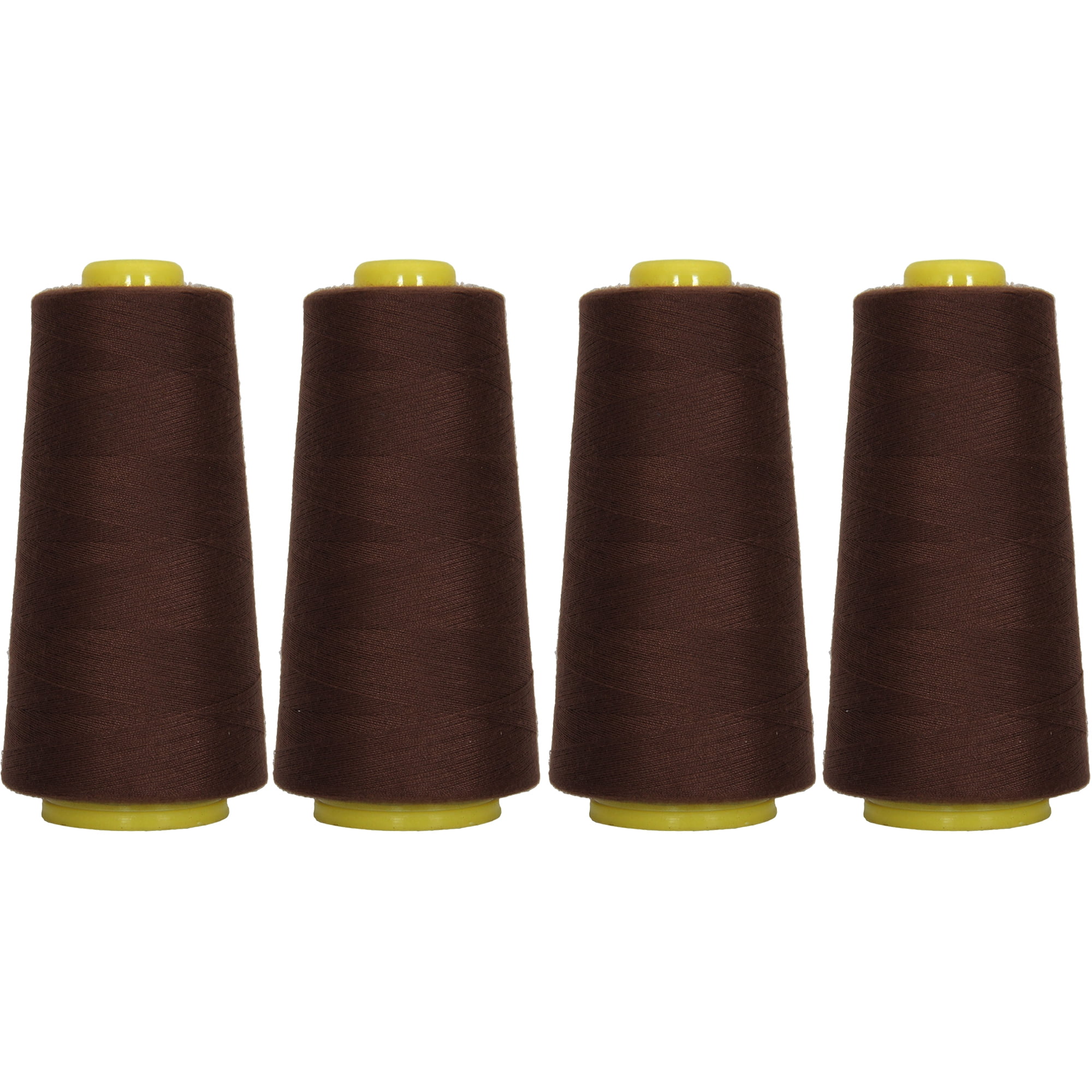 Threadart Polyester Serger Thread - 2750 yds 40/2 - Chocolate - 56 ...