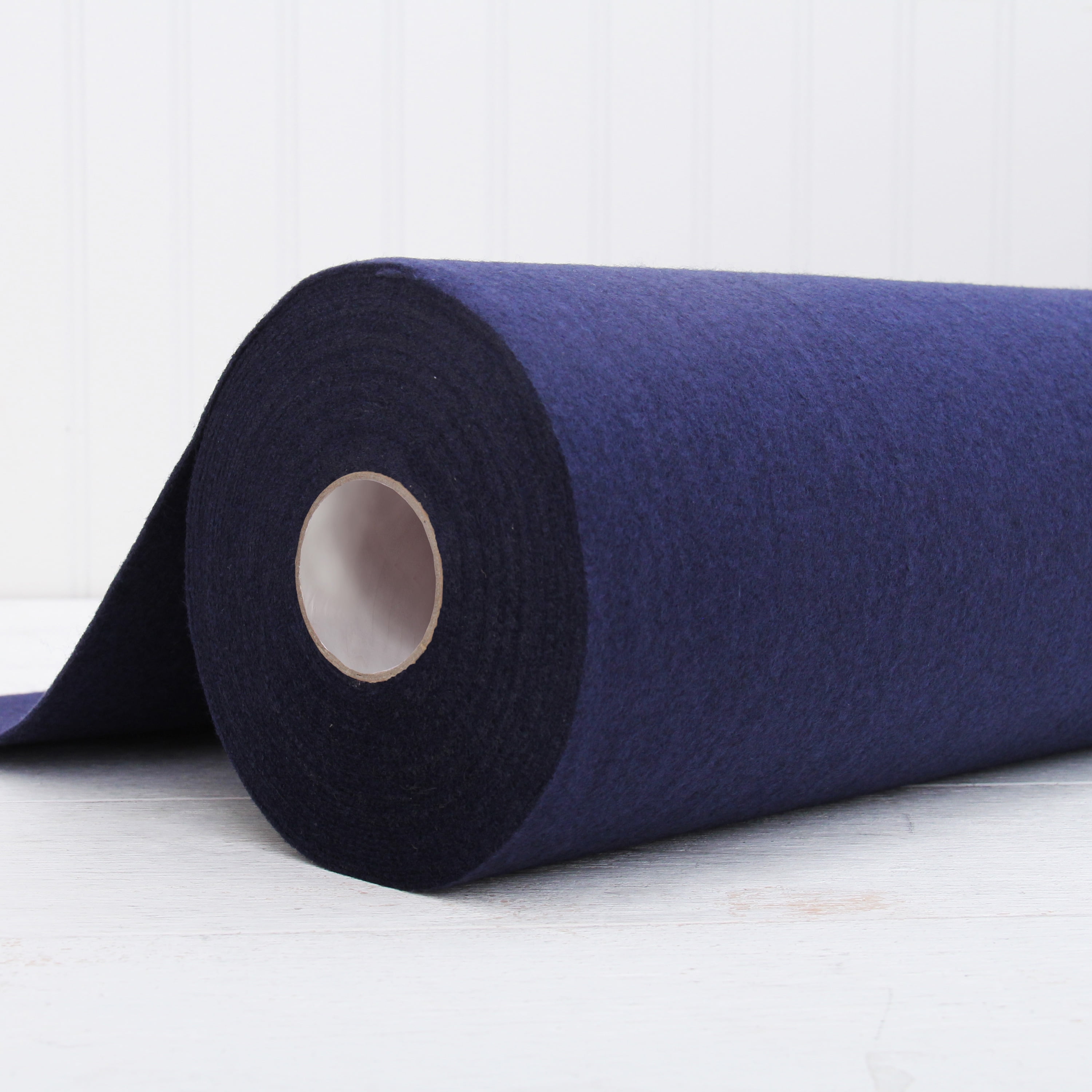 Threadart Premium Felt By the Yard - 36" Wide - Dark Navy | Soft Wool ...