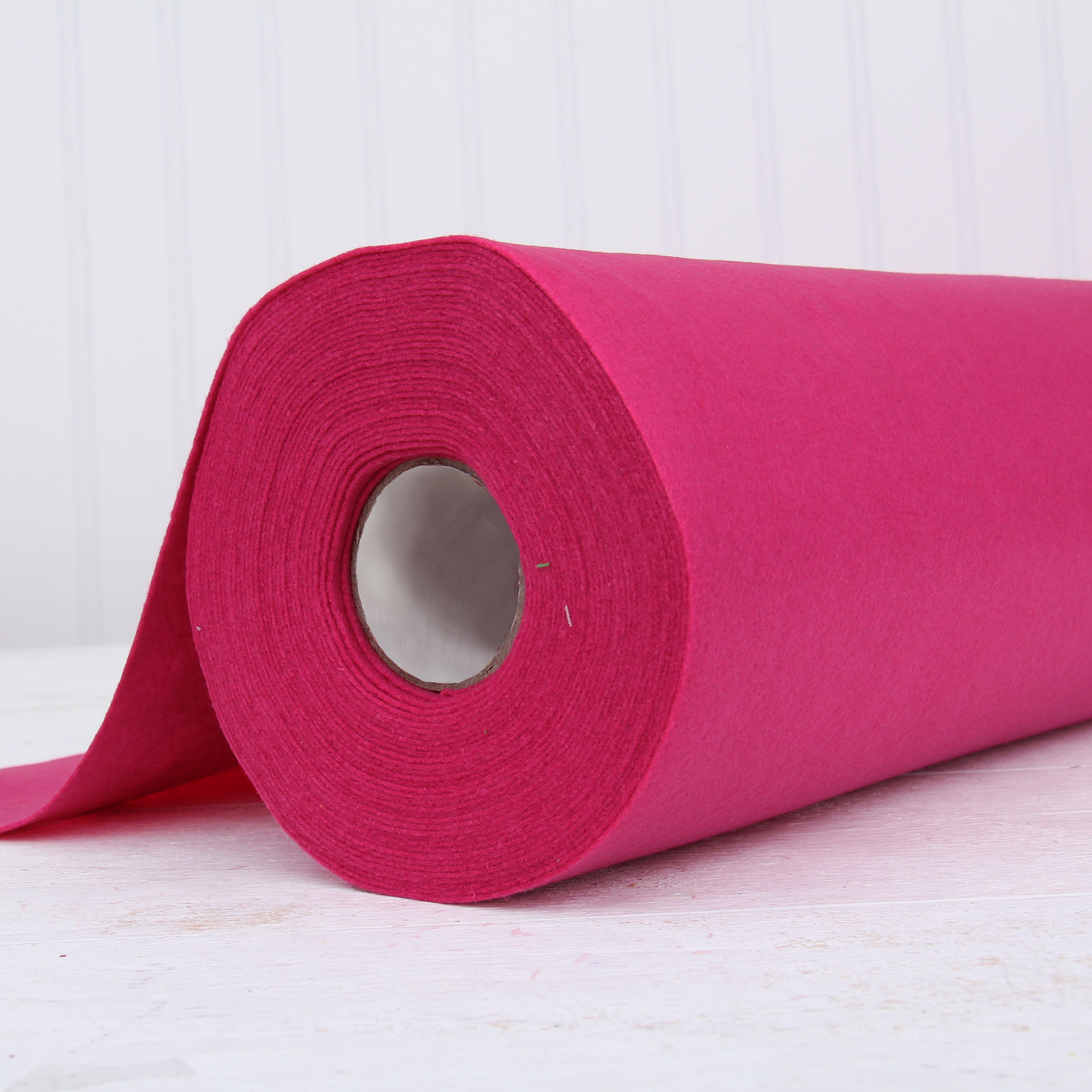Threadart Premium Felt By the Yard - 36" Wide - Magenta | Soft Wool ...