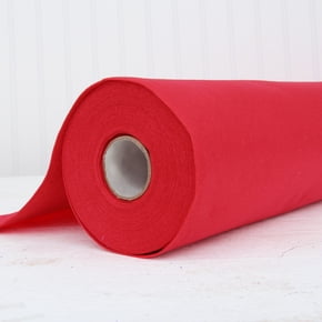 Red Felt Fabric