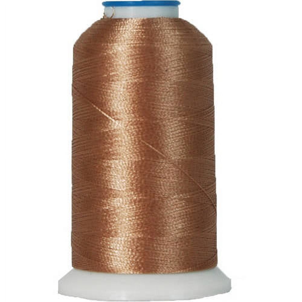 Threadart Rayon Machine Embroidery Thread - No. 407 - Rattan - 1000M ...