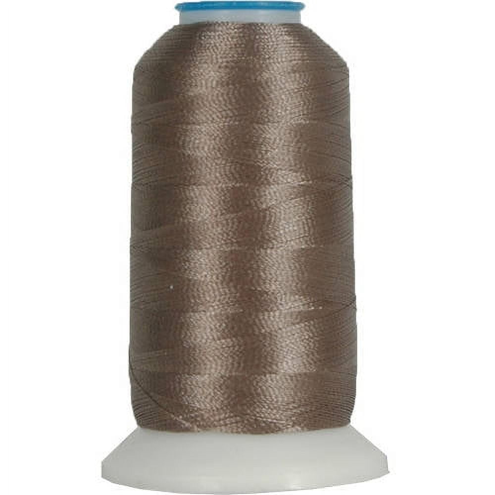 Threadart Rayon Machine Embroidery Thread - No. 418 - Taupe - 1000M ...