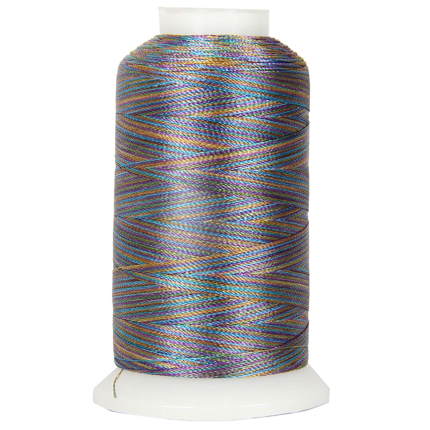Threadart Variegated Polyester Embroidery Thread - 40wt - 1000m - 25 ...