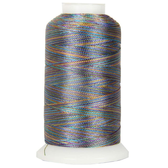 Threadart Variegated Polyester Embroidery Thread - 40wt - 1000m - 25 ...