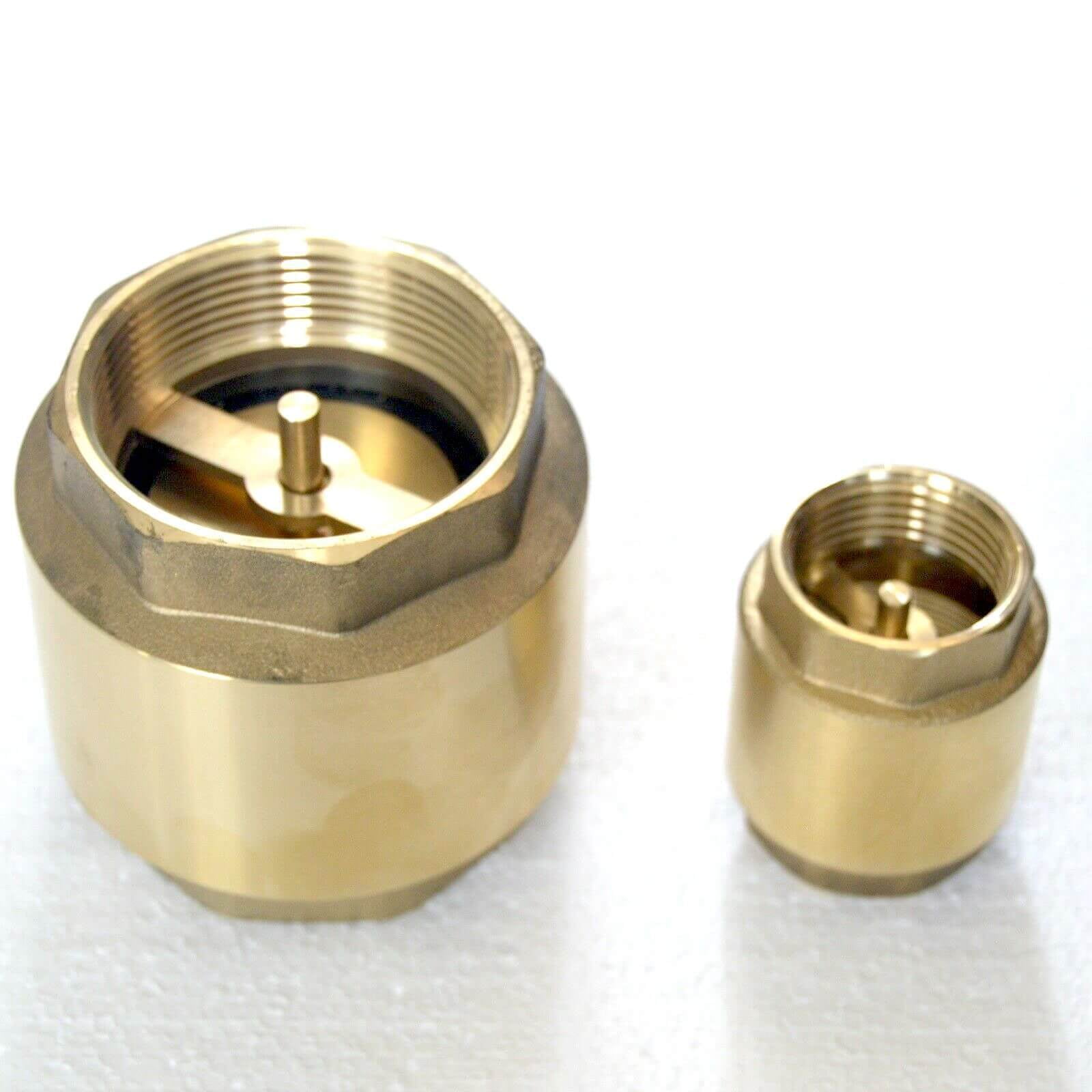 Threaded Check Valve High Accuracy Brass Check Valve Way Non-Return,1/2 ...