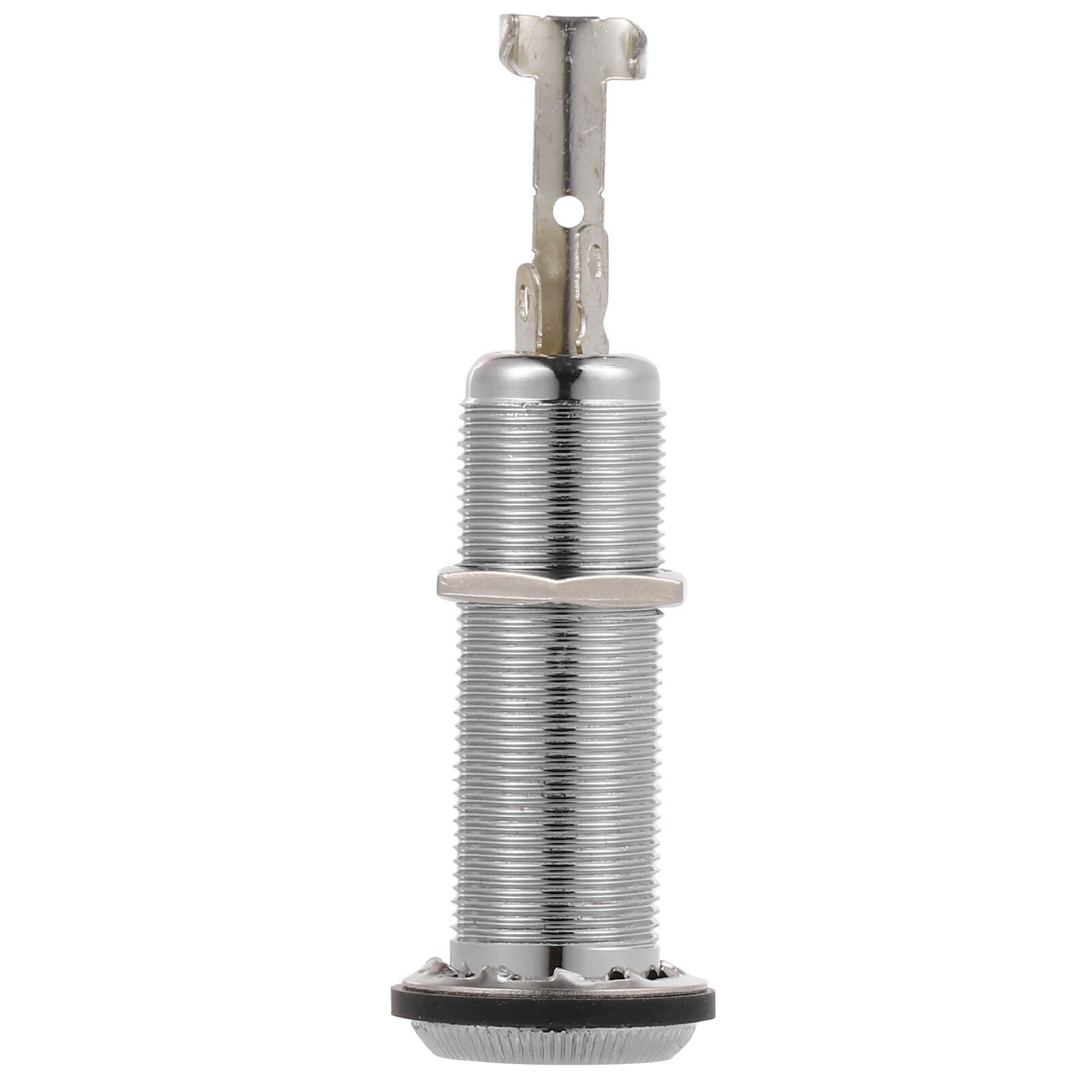 Threaded Cylinder Long Socket Output Stereo Barrel Jack Plug Socket For ...