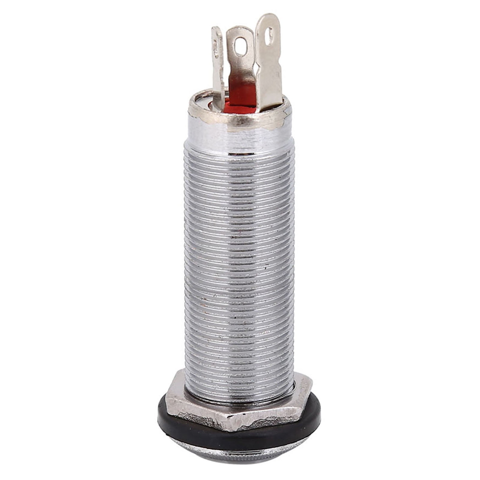 Threaded Cylinder Output Jack Plug Socket Connector 1/4inch for ...