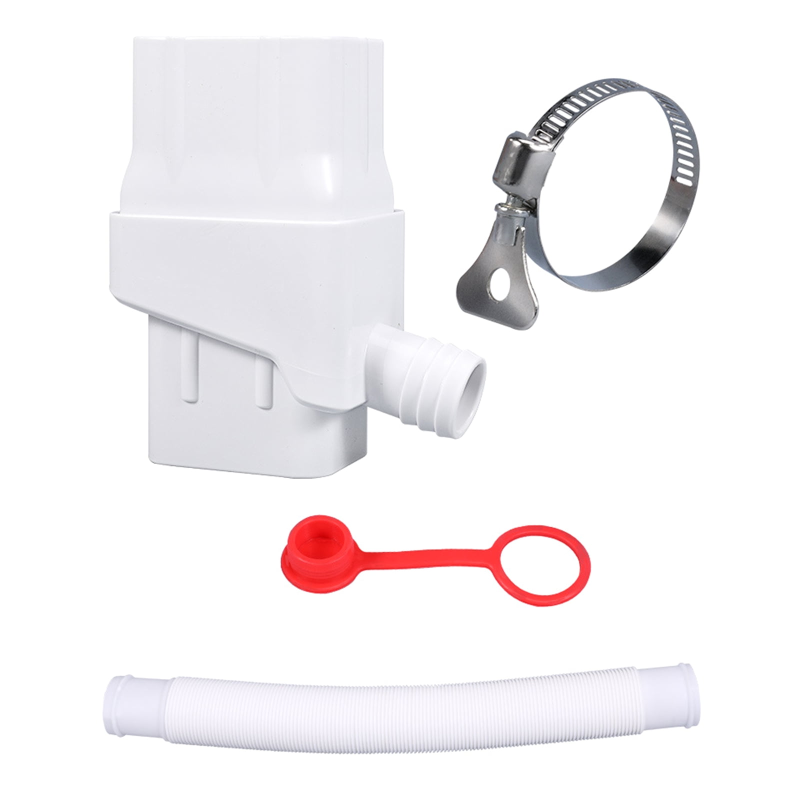 Threaded Double Port Rain Barrels Diverter Downspout Adapter Weather ...