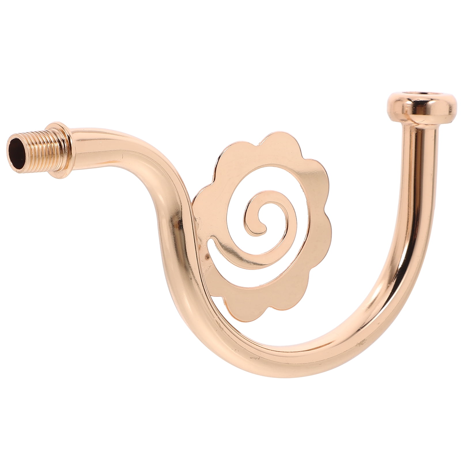 Raindrops Golden Iron Curved Lamp Stem for Wall Lamps with Easy ...