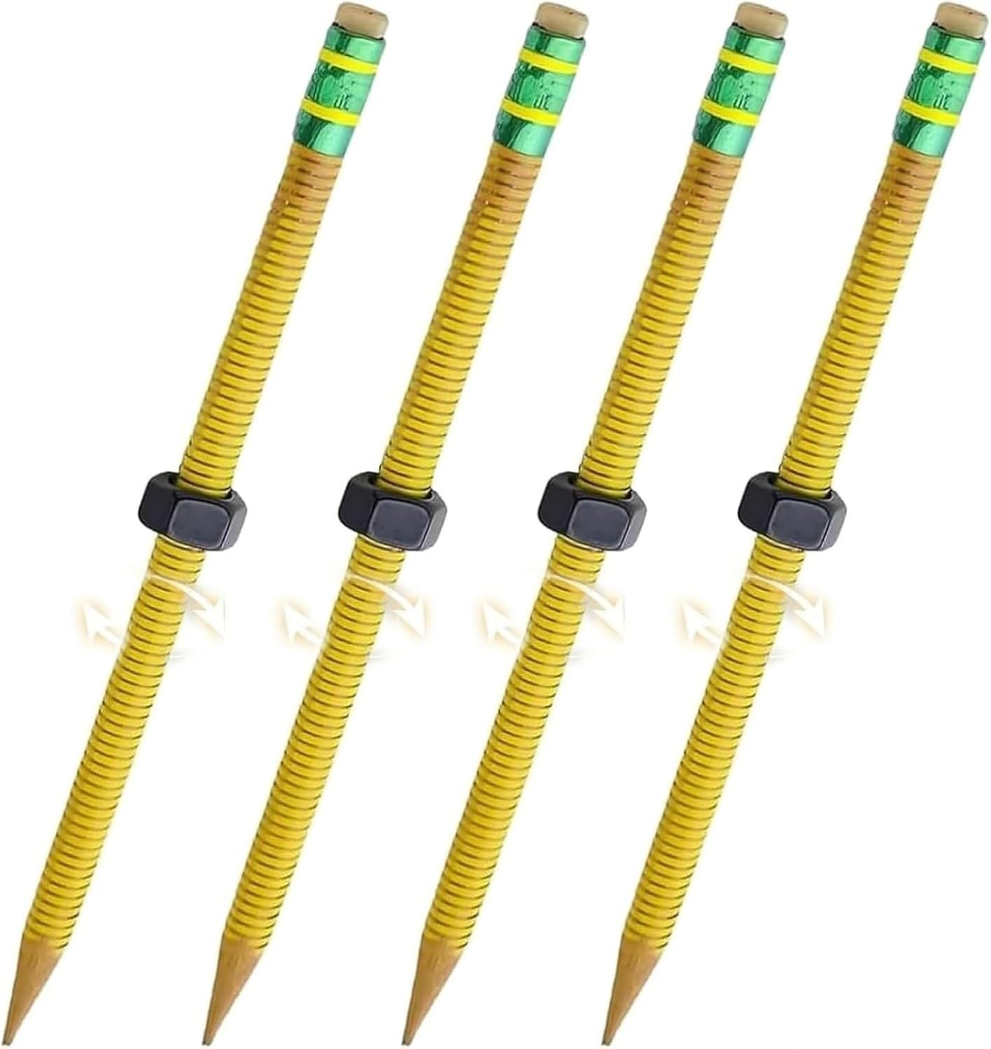 Threaded Focus Pencil, Special Adhd Fidget Pencil, Silent Tool Stress ...