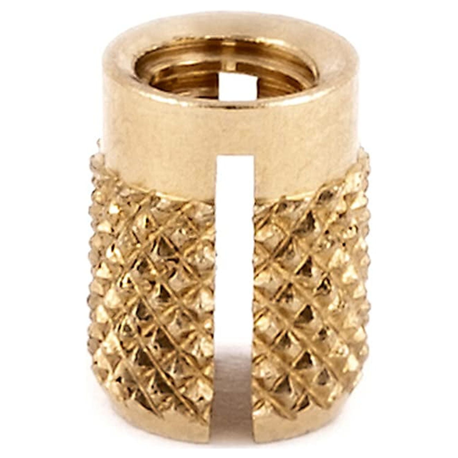 Threaded Insert For Plastic Flush Brass Thread Inserts 2-56 Pack Of 50 ...