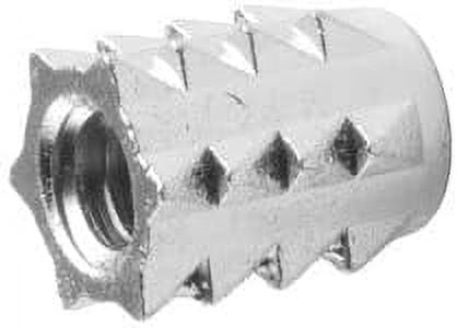Threaded Insert Nut, 1/4-20 X 13mm Knock-in , Non-Flange (30) - Walmart.com