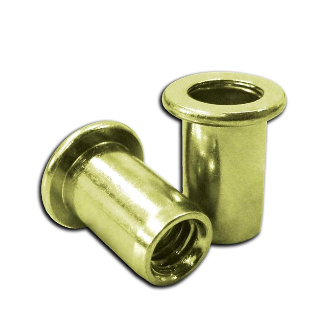 Threaded Inserts Rivet Nuts 10 Pack 3/8-16 Steel Insert Nut Rivnut ...