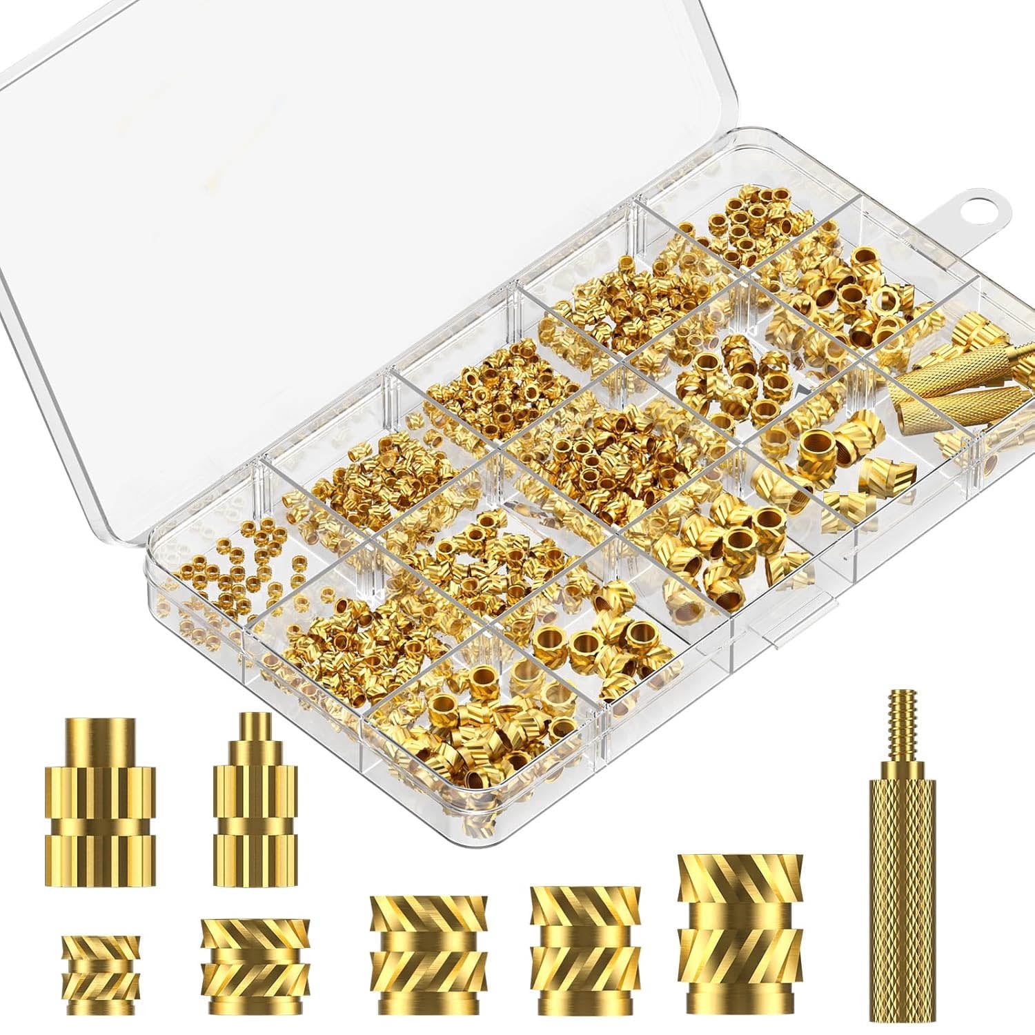 Threaded Inserts for Plastic, Heat Set Inserts with Soldering Tip ...