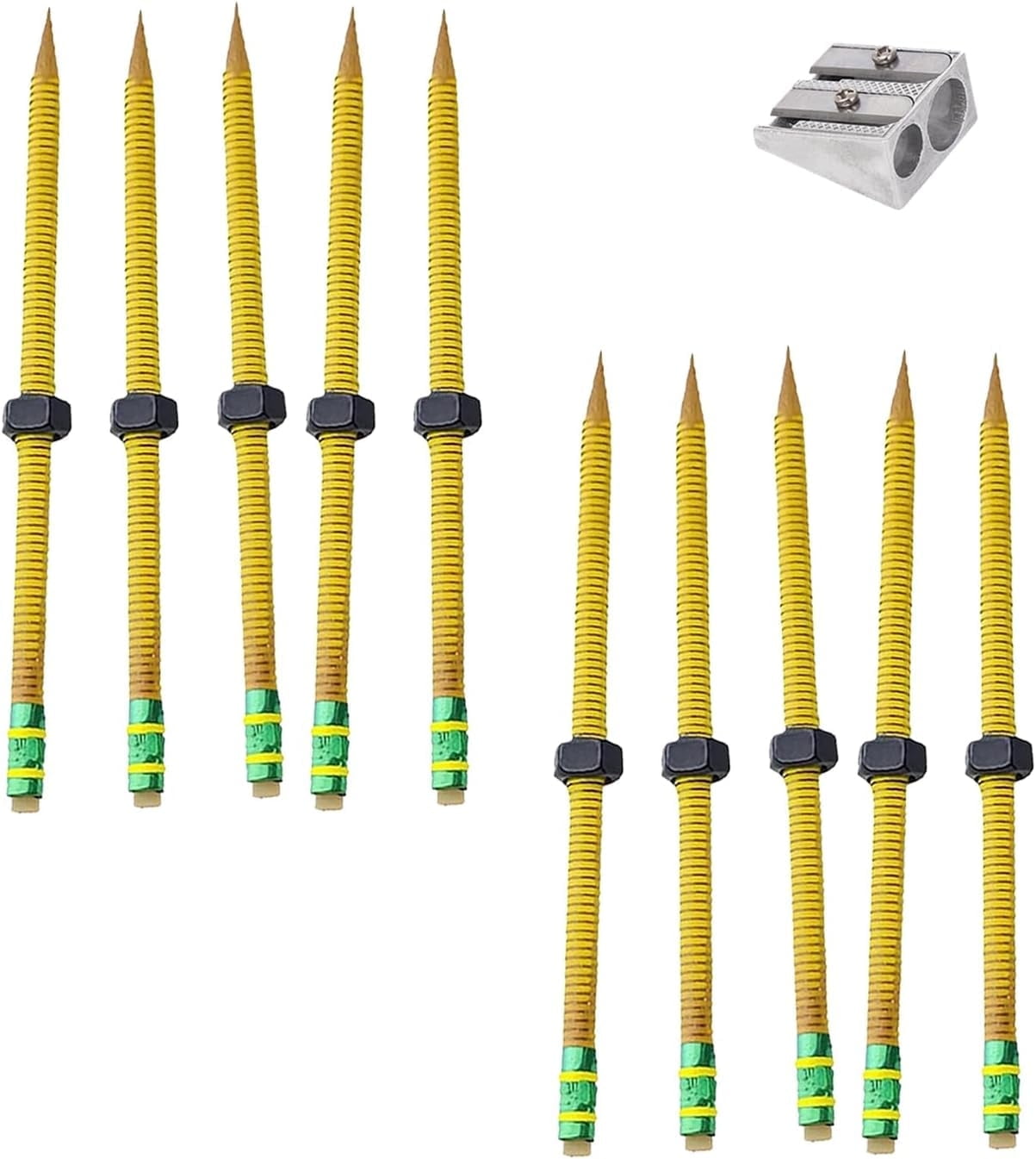 Threaded Pencil, Fidget Pencil, Special Threaded Fidget Pencil, with A ...