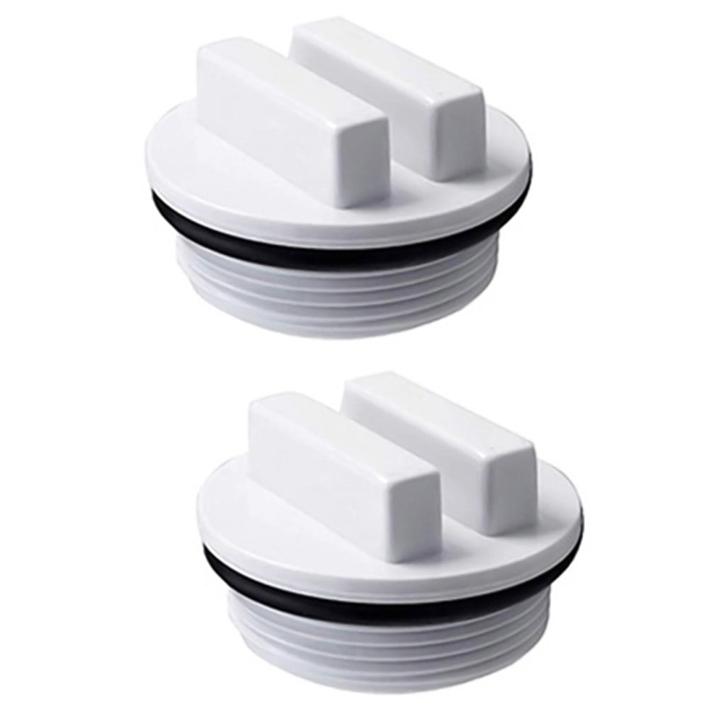 Threaded Pool Return Line Plug 1.5inch Filter Drain Cap Plug With O-ring Pool Skimmer Plug ...