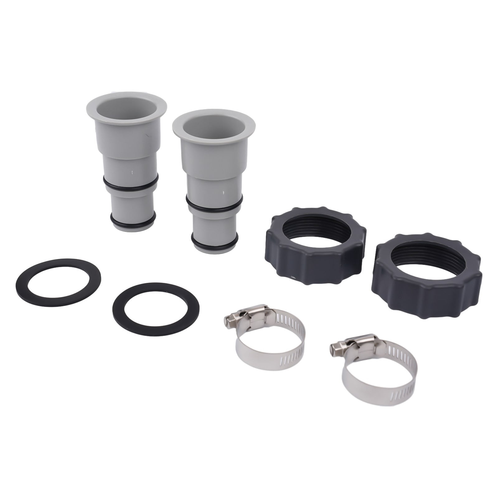 Threaded to Clamp Style Hose Adapter for Intepcs Pool with 1.5 and 1.25 ...