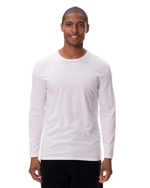 Threadfast 180LS Ultimate Long-Sleeve Tee - Sustainable Comfort ...