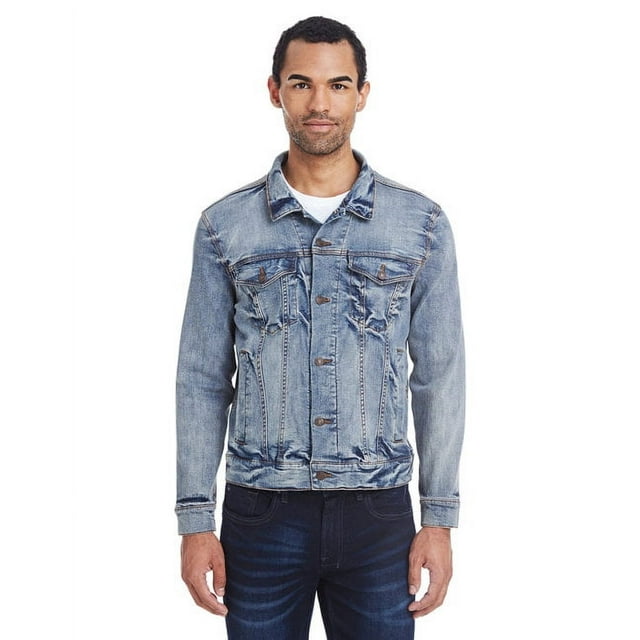 Threadfast Apparel 370J Unisex Denim Jacket - Walmart.com