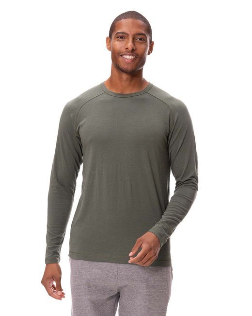 Threadfast Impact Long-Sleeve T-Shirt - Sustainable Comfort - Walmart.com