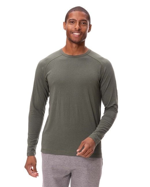 Threadfast Impact Long-Sleeve T-Shirt - Sustainable Comfort - Walmart.com
