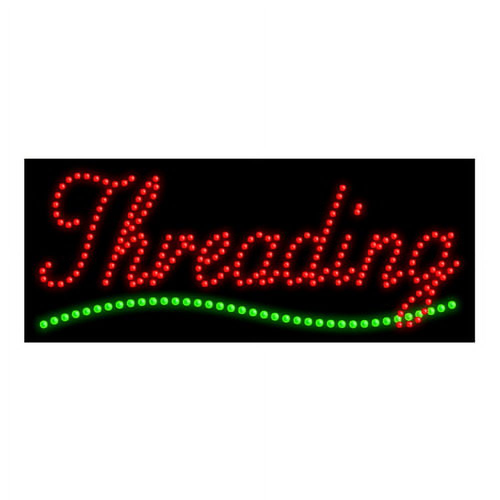 Threading-LED Dots Sign Made in USA - Walmart.com