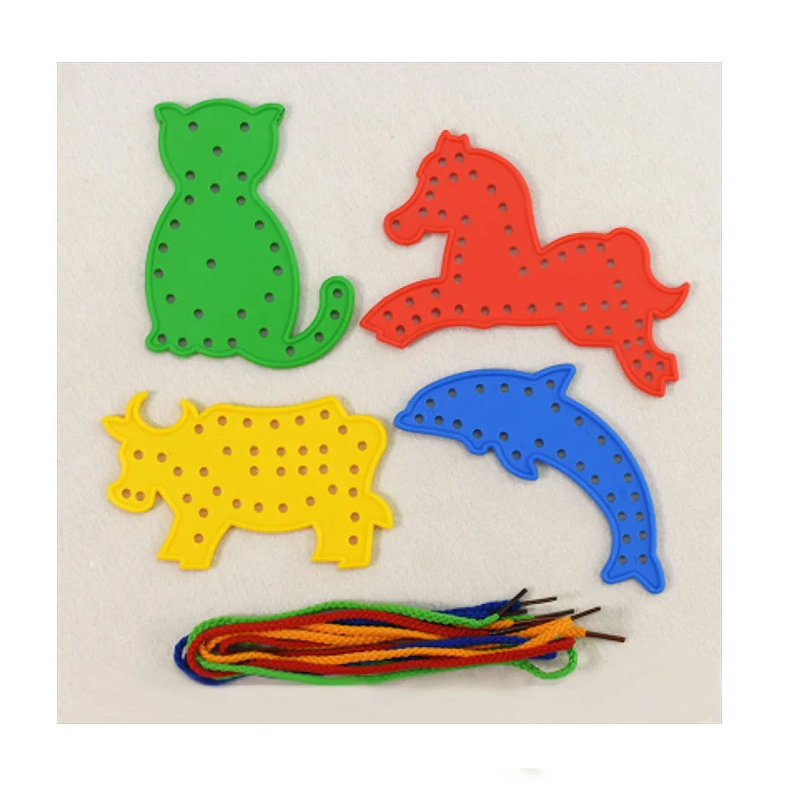 Threading Toys Montessori Educational Fine Motor Skills Development ...