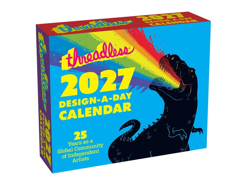 Threadless 2027 Design-A-Day Calendar: 25 Years as a Global Community ...