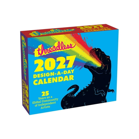 Threadless 2027 Design-A-Day Calendar: 25 Years as a Global Community ...
