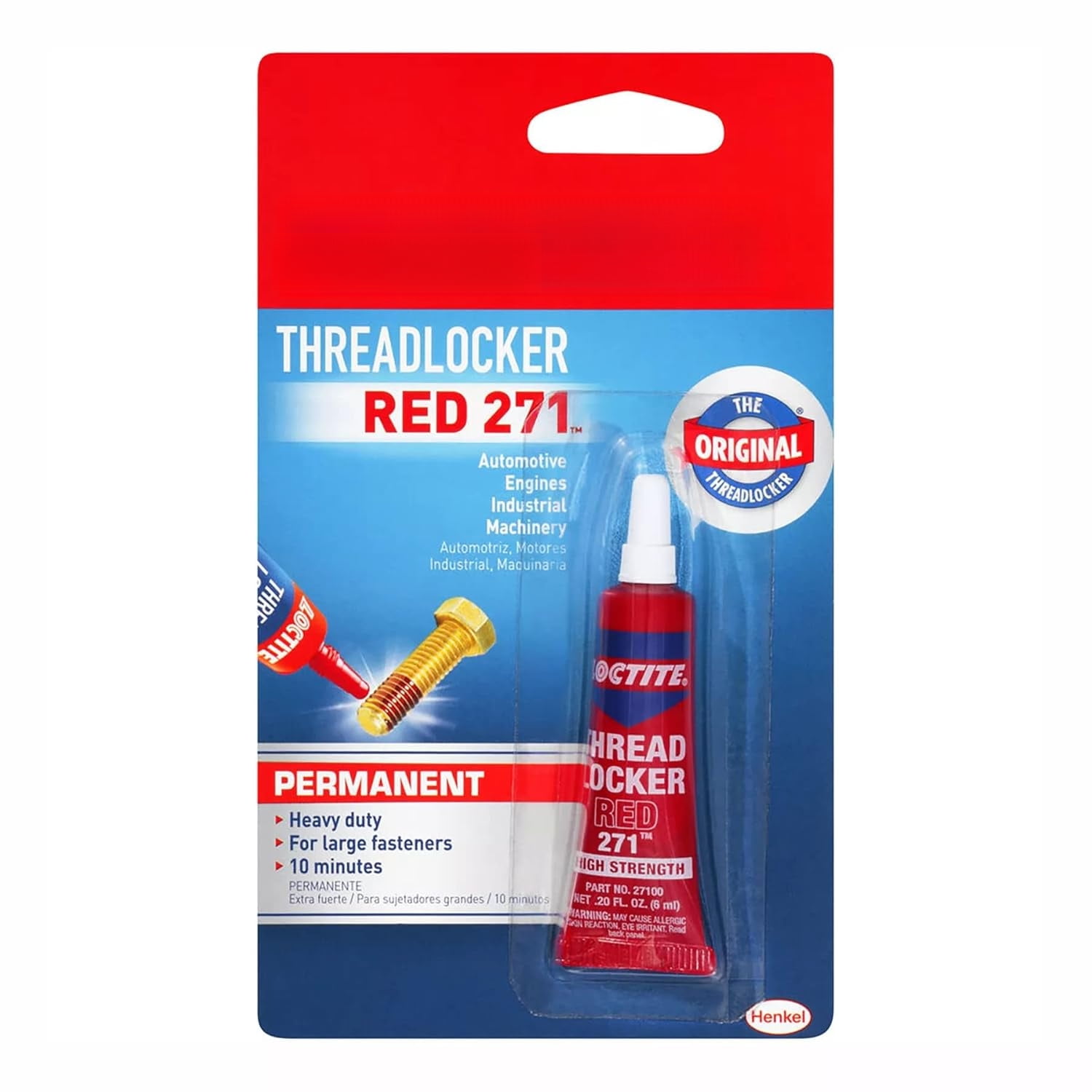 Threadlocker Blue 242 - Removable Thread Lock Glue for Nuts, Bolts ...