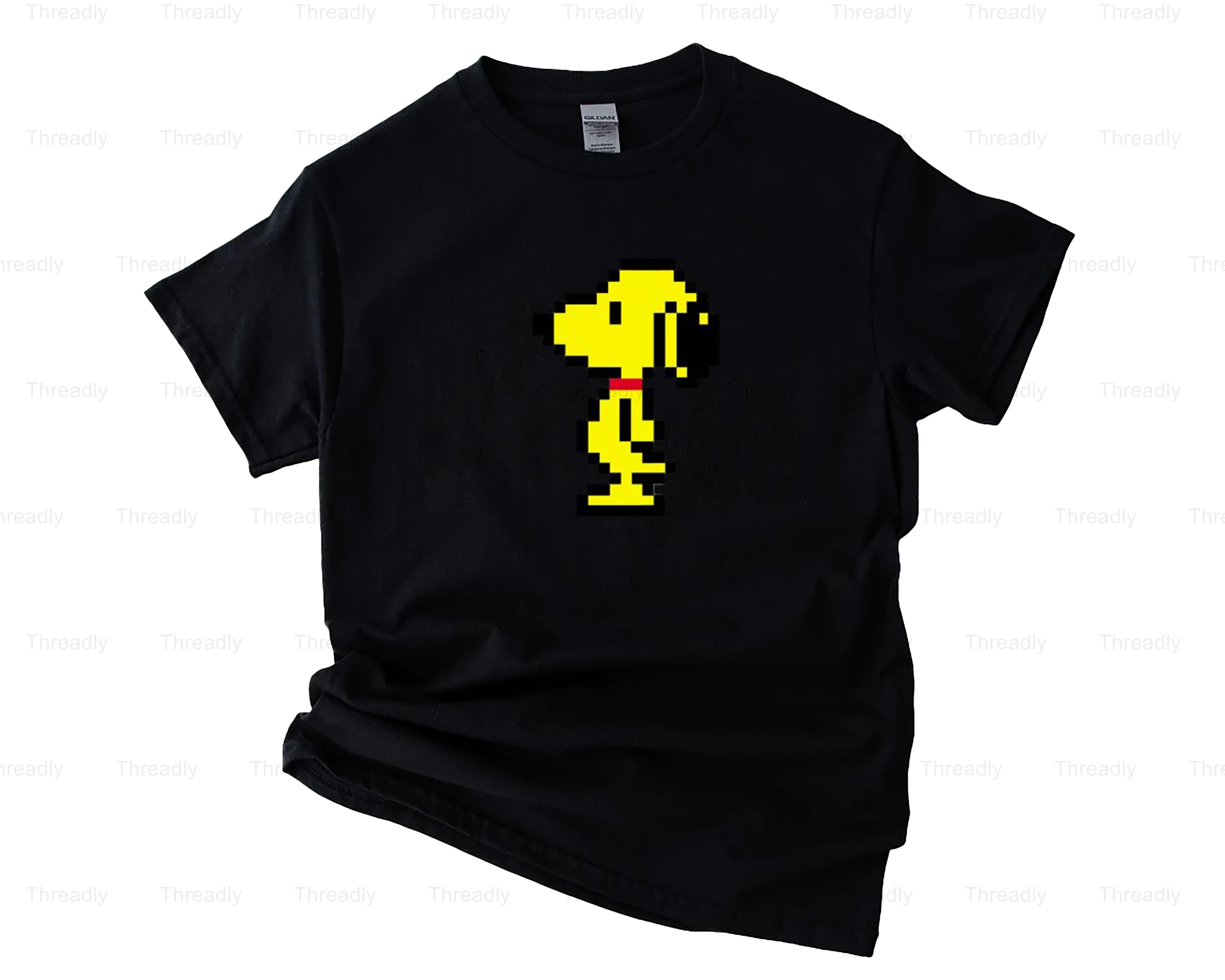 Threadly65 Cartoon Pixel Art Retro Video Game 8-Bit Character Sprite ...
