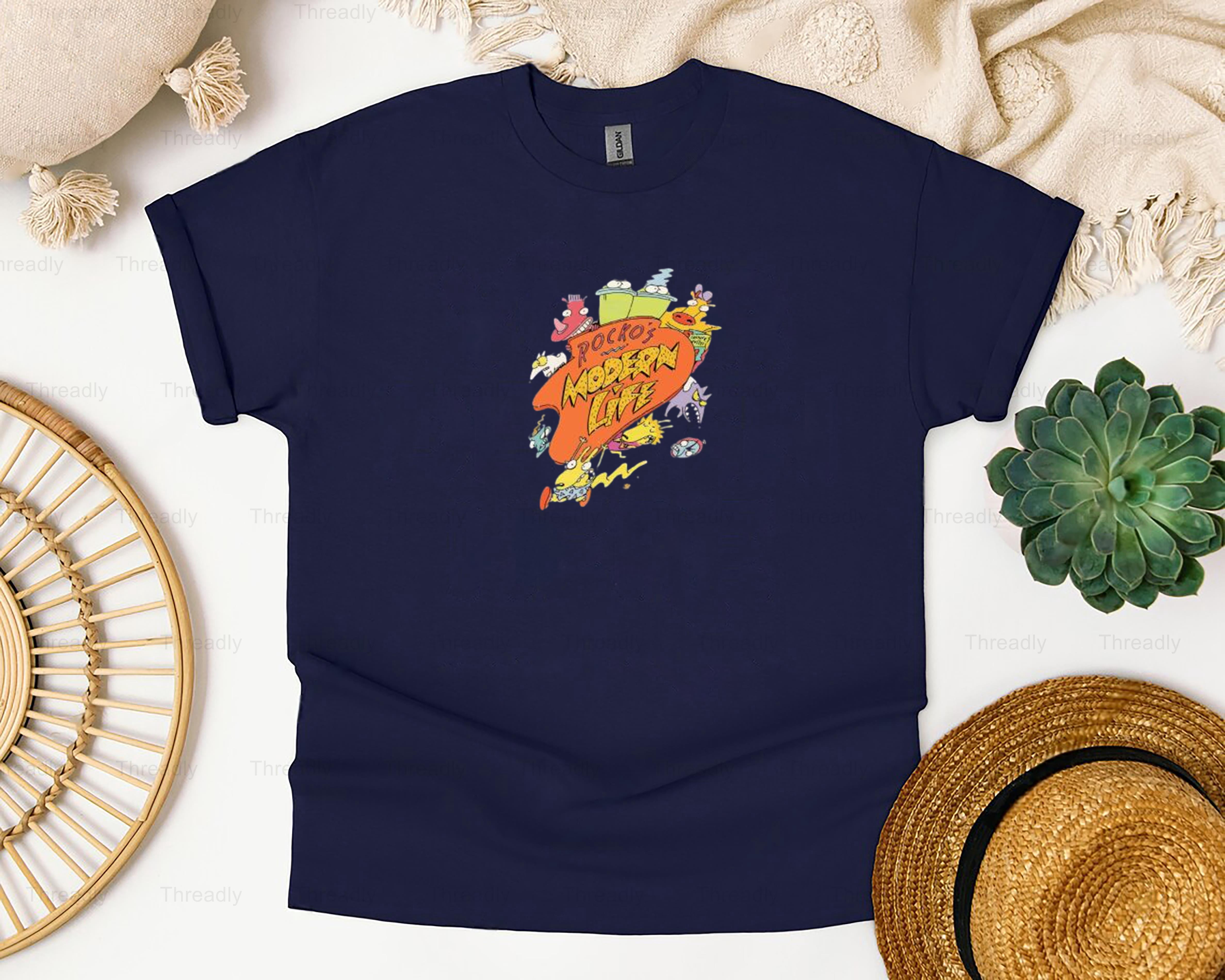 Threadly87 Rockos Modern Life 1 Graphic Design Style 90s Cartoon ...