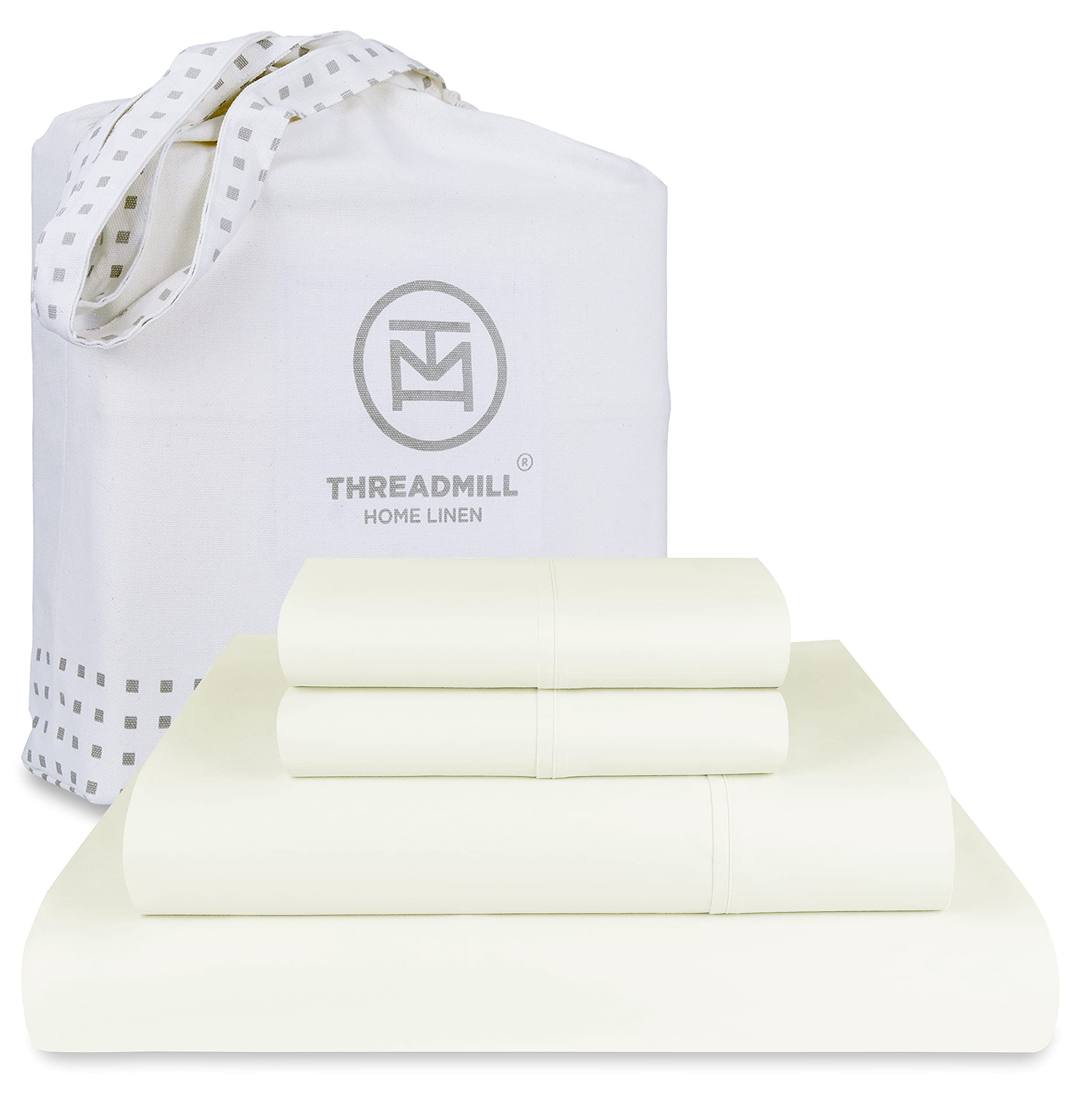 Threadmill Cotton Full Size Sheet Set| 100% Cotton Sheets for Full Size ...