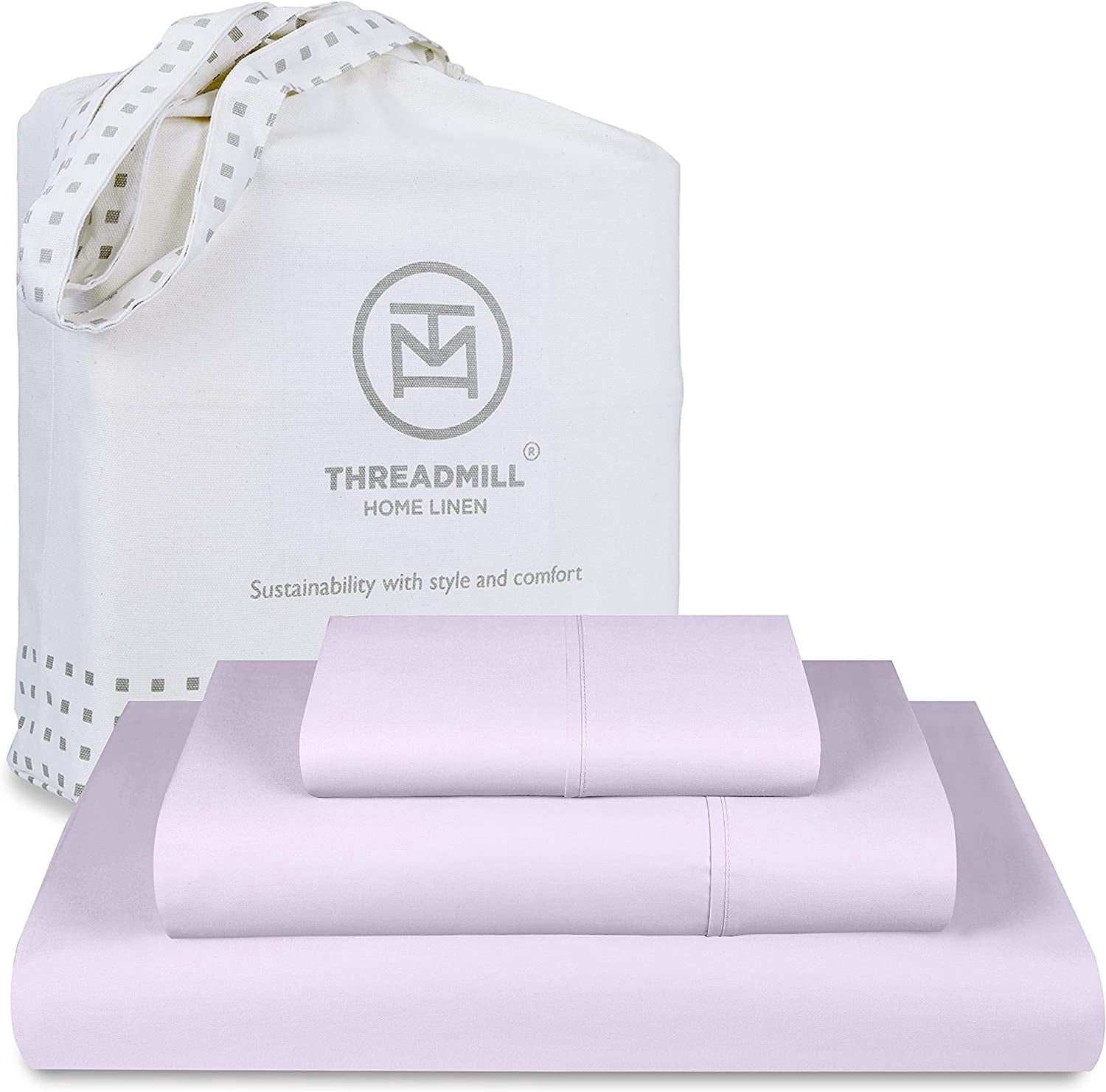 Threadmill Home Linen Cotton Twin Sheet Set | 100% Cotton Sheets for ...