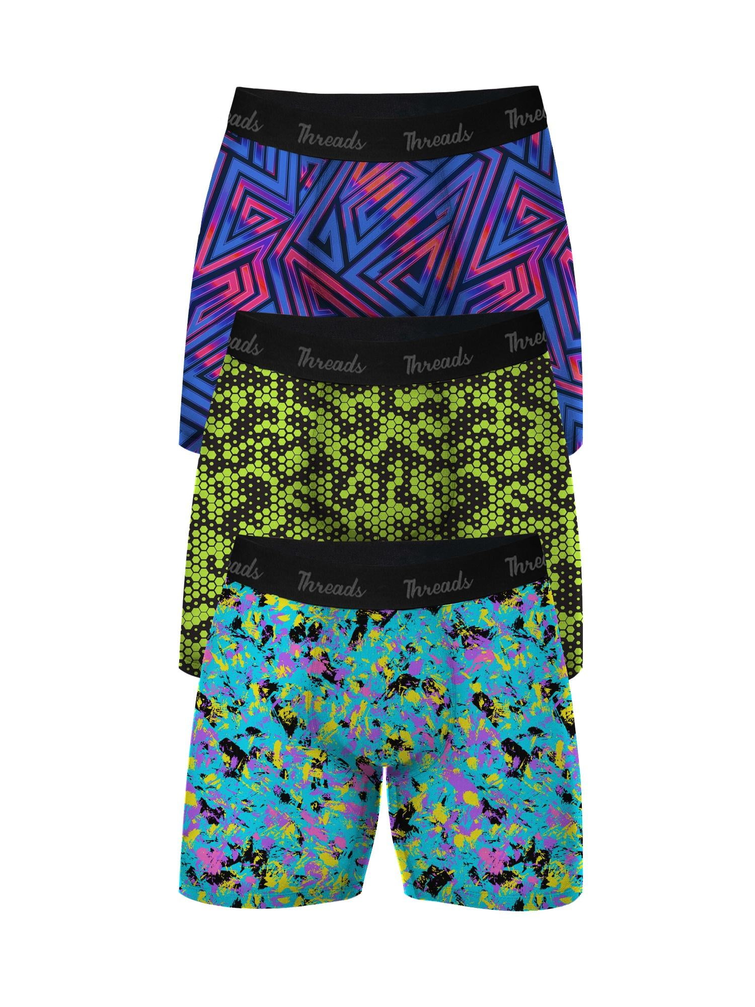 Threads Men's Underwear, 6" Ultra-Soft Premium Performance Boxer Briefs ...