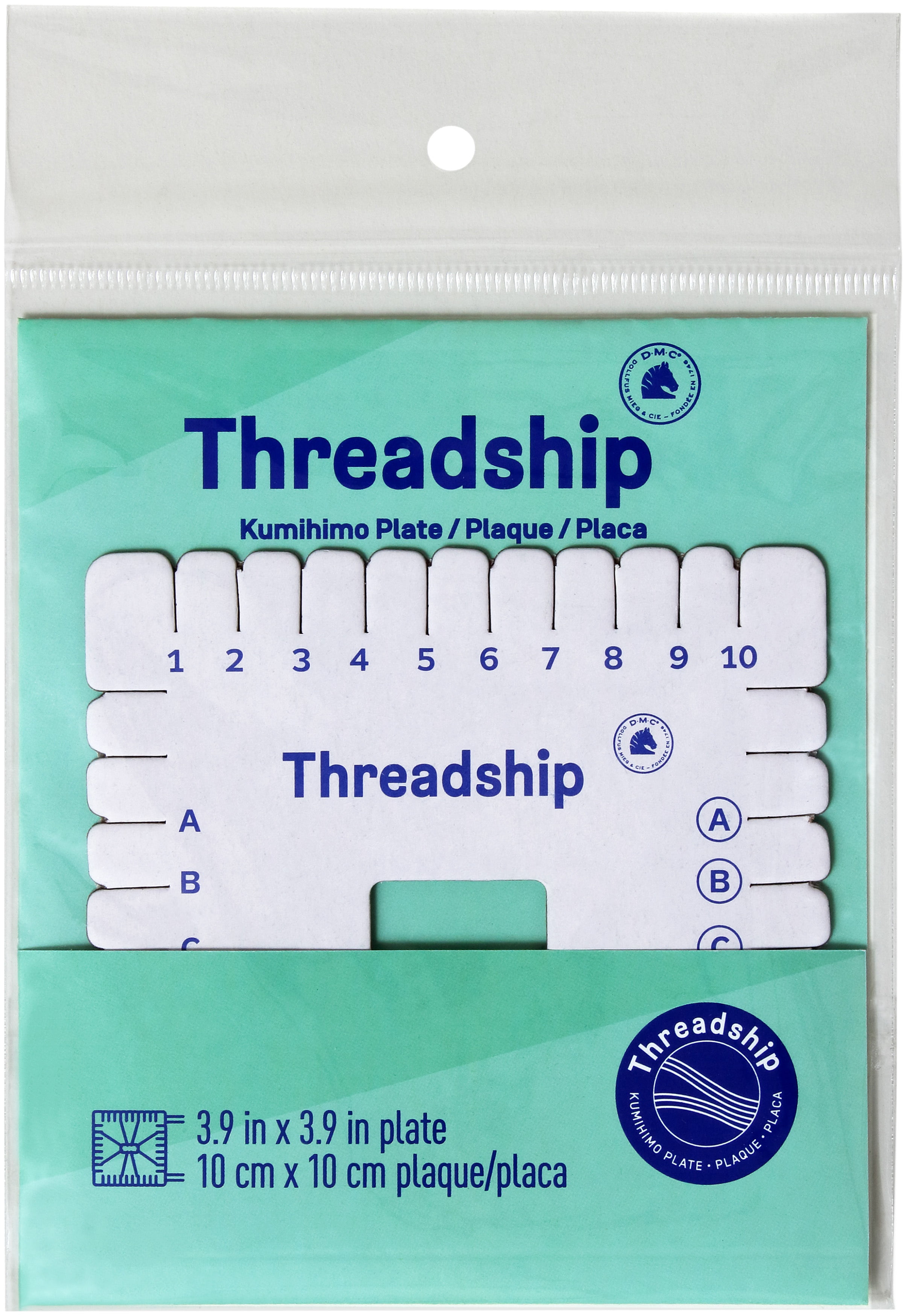 Threadship Kumihimo Tool Square - Walmart.com