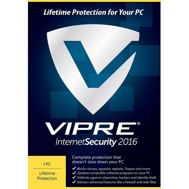 ThreatTrack VIS1LT2016ESD-0000US VIPRE Internet Security 2016, 1 PC ...
