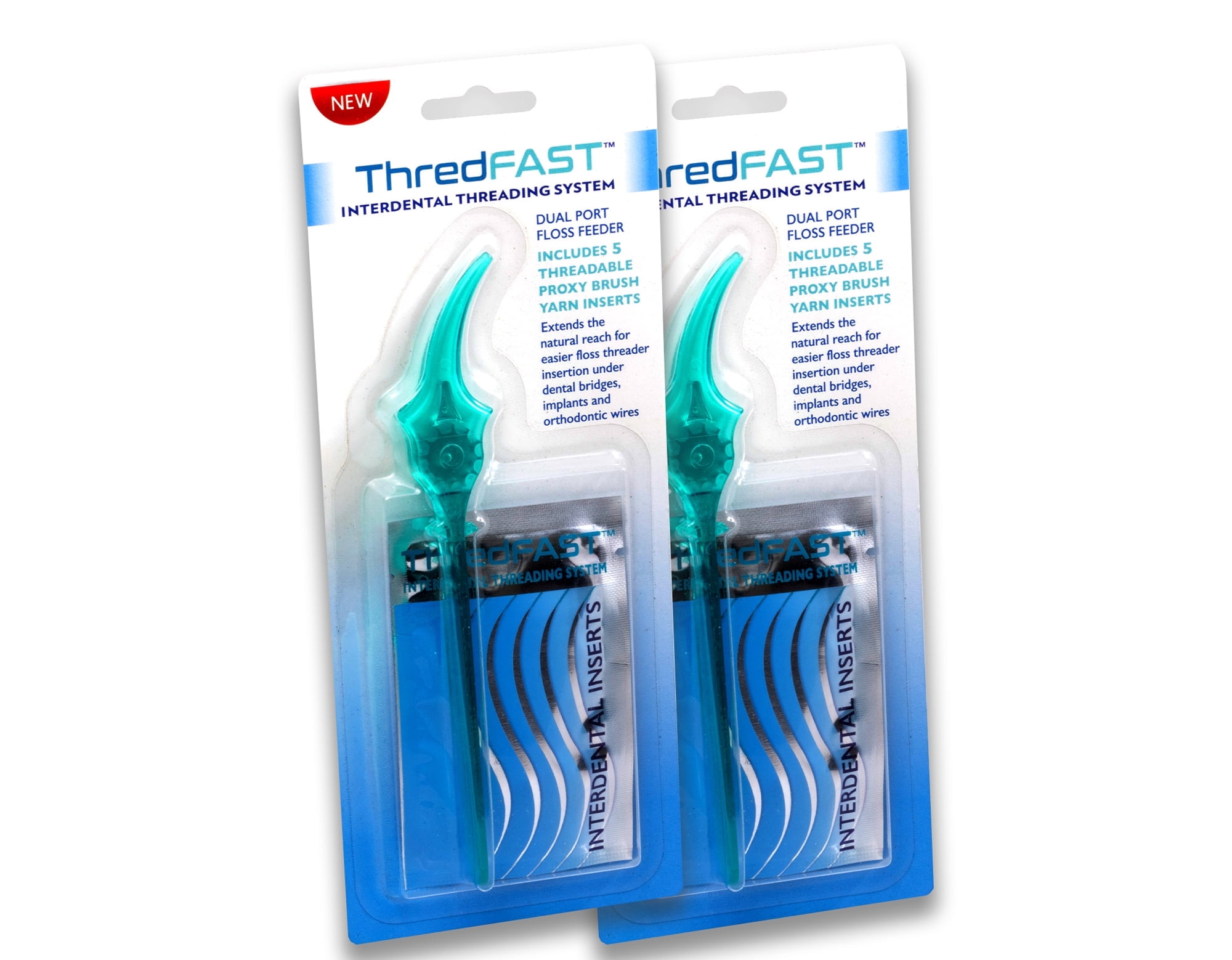 ThredFAST Interdental Threading System with Threadable Proxy Brush ...
