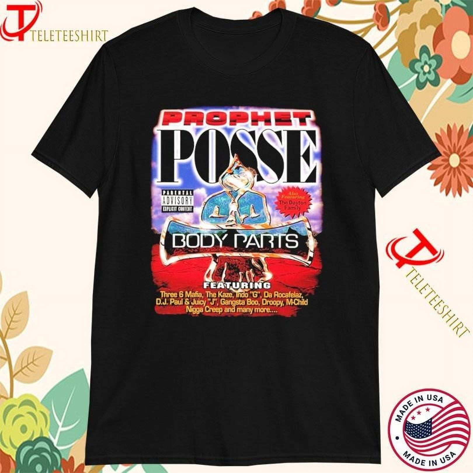 Three 6 Mafia Prophet Posse Body Parts Featuring Also Featuring The