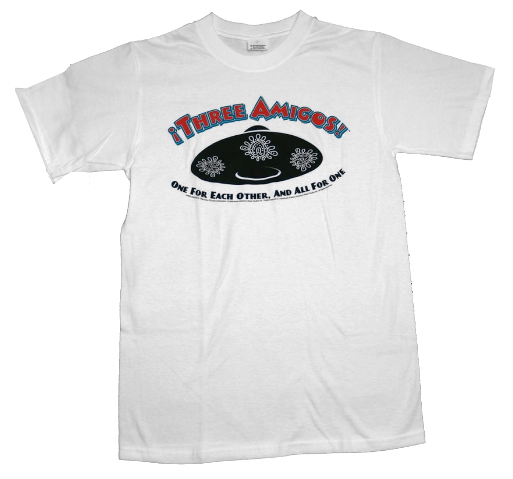 Three Amigos One for Each Other, and All for One Movie T-Shirt Tee ...