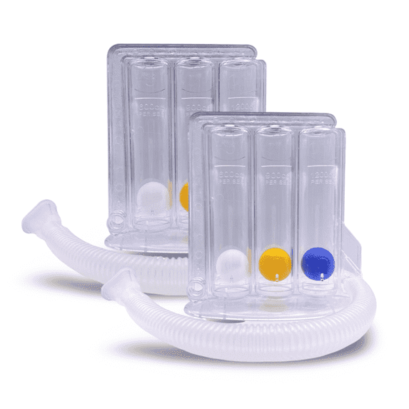 Three-Ball Respiratory Muscle Exerciser Trainer, 2-Pack - Walmart.com