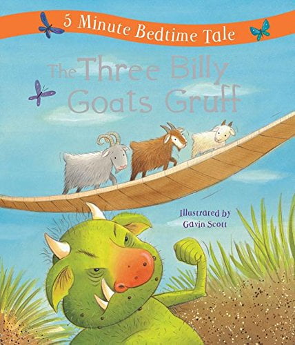 Pre-Owned Three Billy Goats Gruff (5 Minute Bedtime Tale) (Hardcover ...