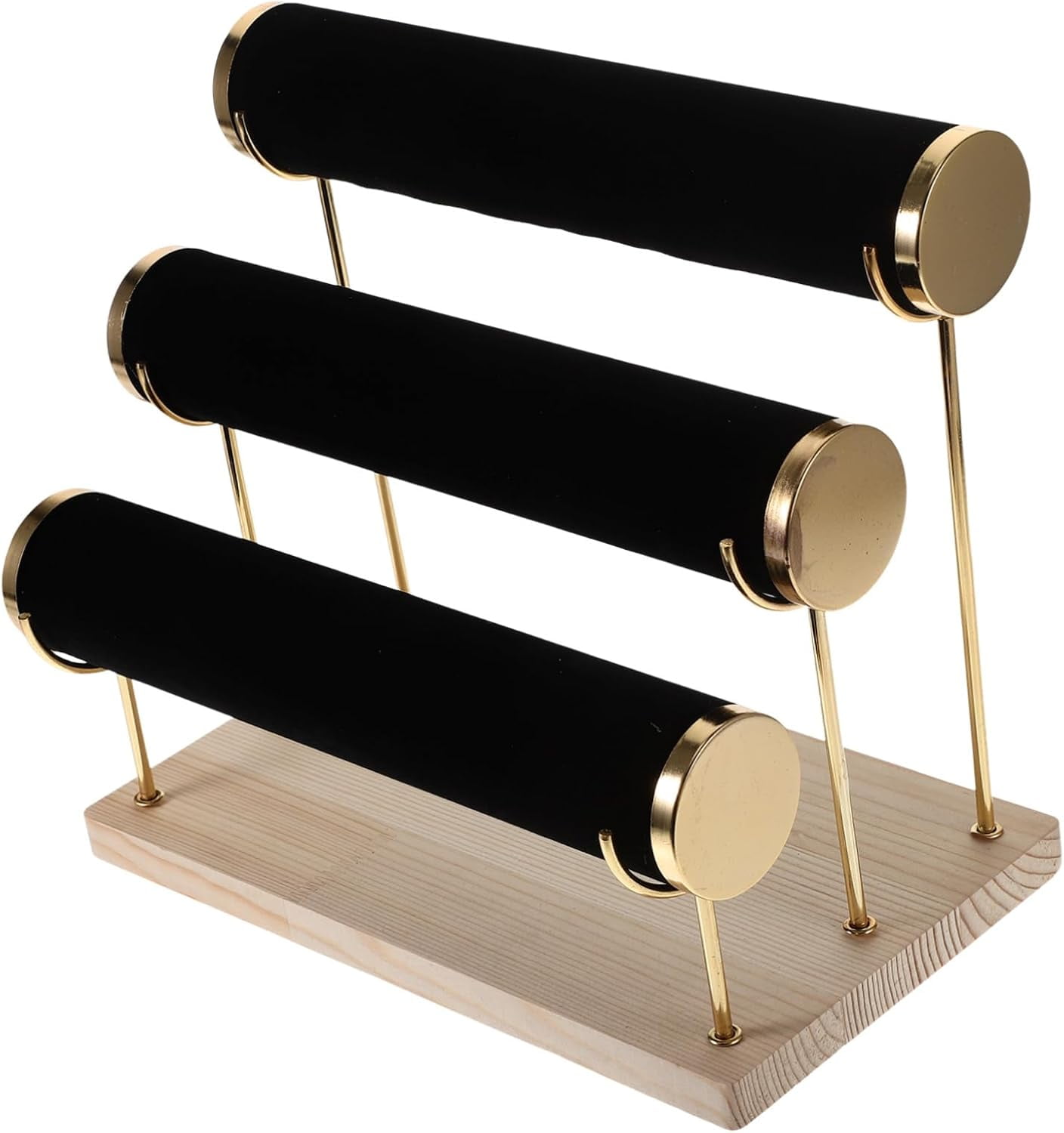 Three Bracelet Display Stand Unique Jewelry Organizer Rack for Watches ...