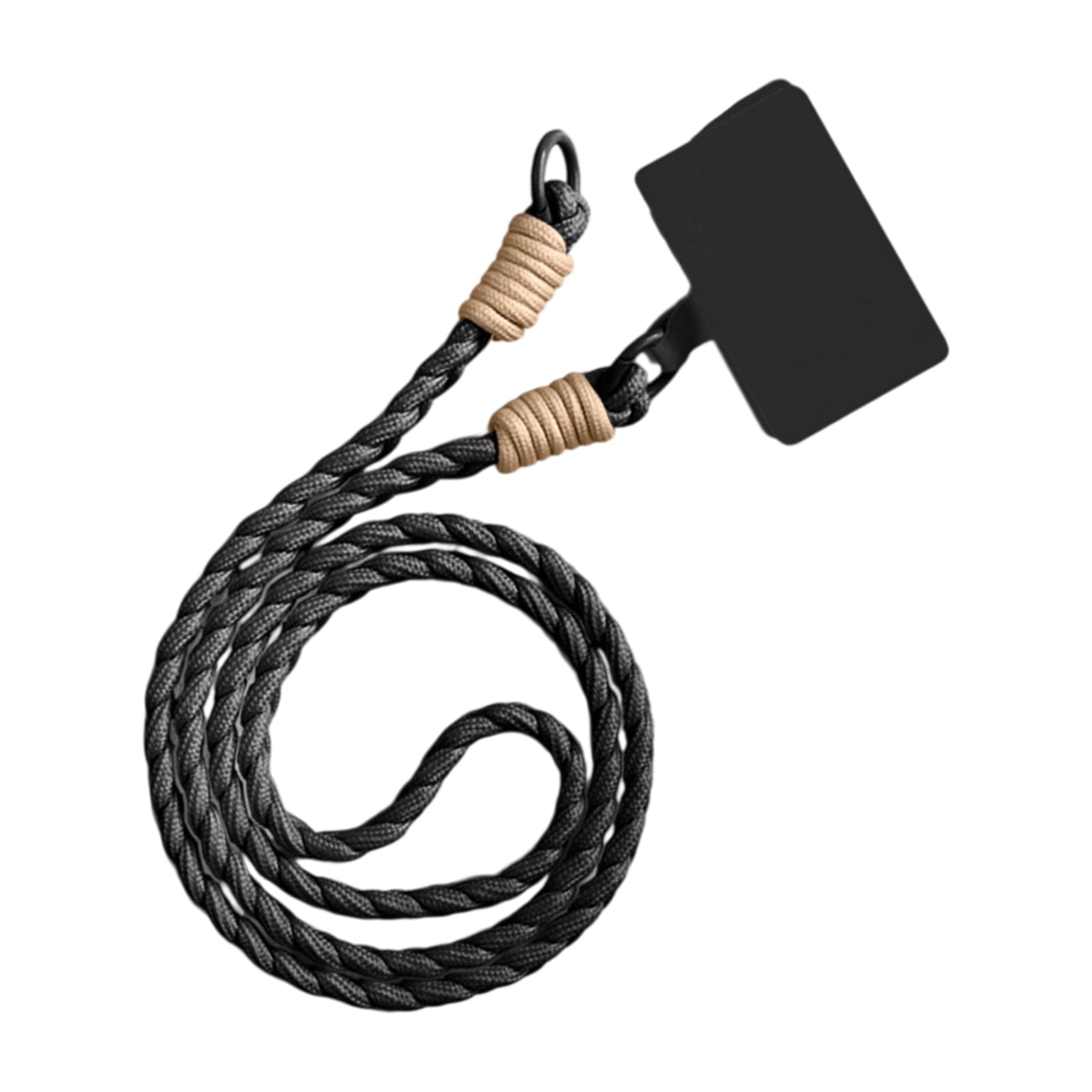 Stylish Braid Phone Strap with Reinforced Polyester Soft Wearable ...