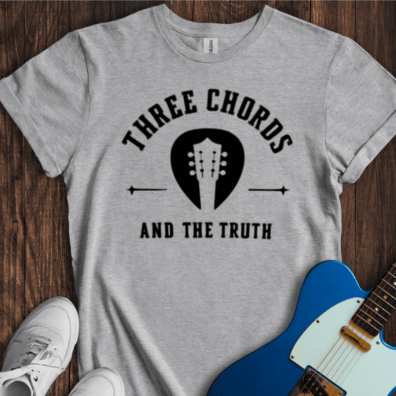 Three Chords And The Truth T-Shirt - Walmart.com