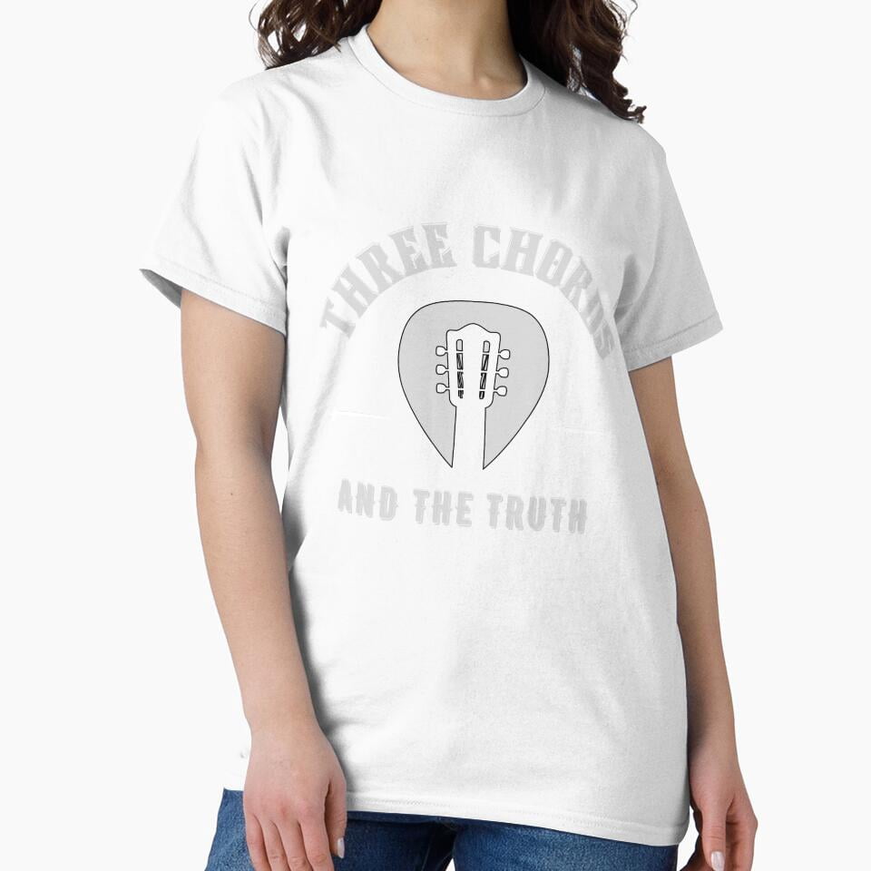 Three Chords and the Truth Country Music Quote Legend T-Shirt - Walmart.com