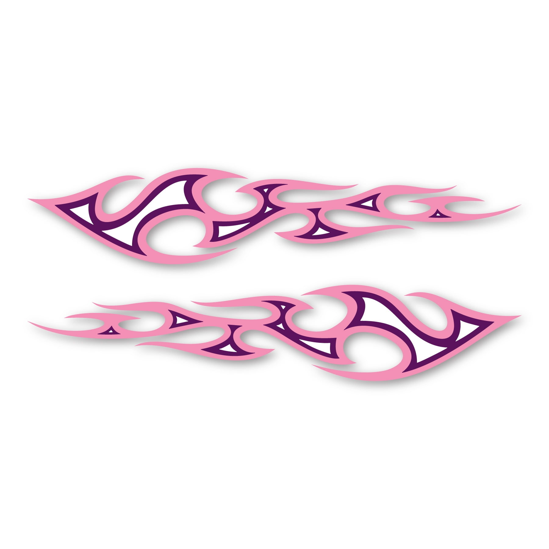 Three Color Flames Polaris Design Magnet - Walmart.com