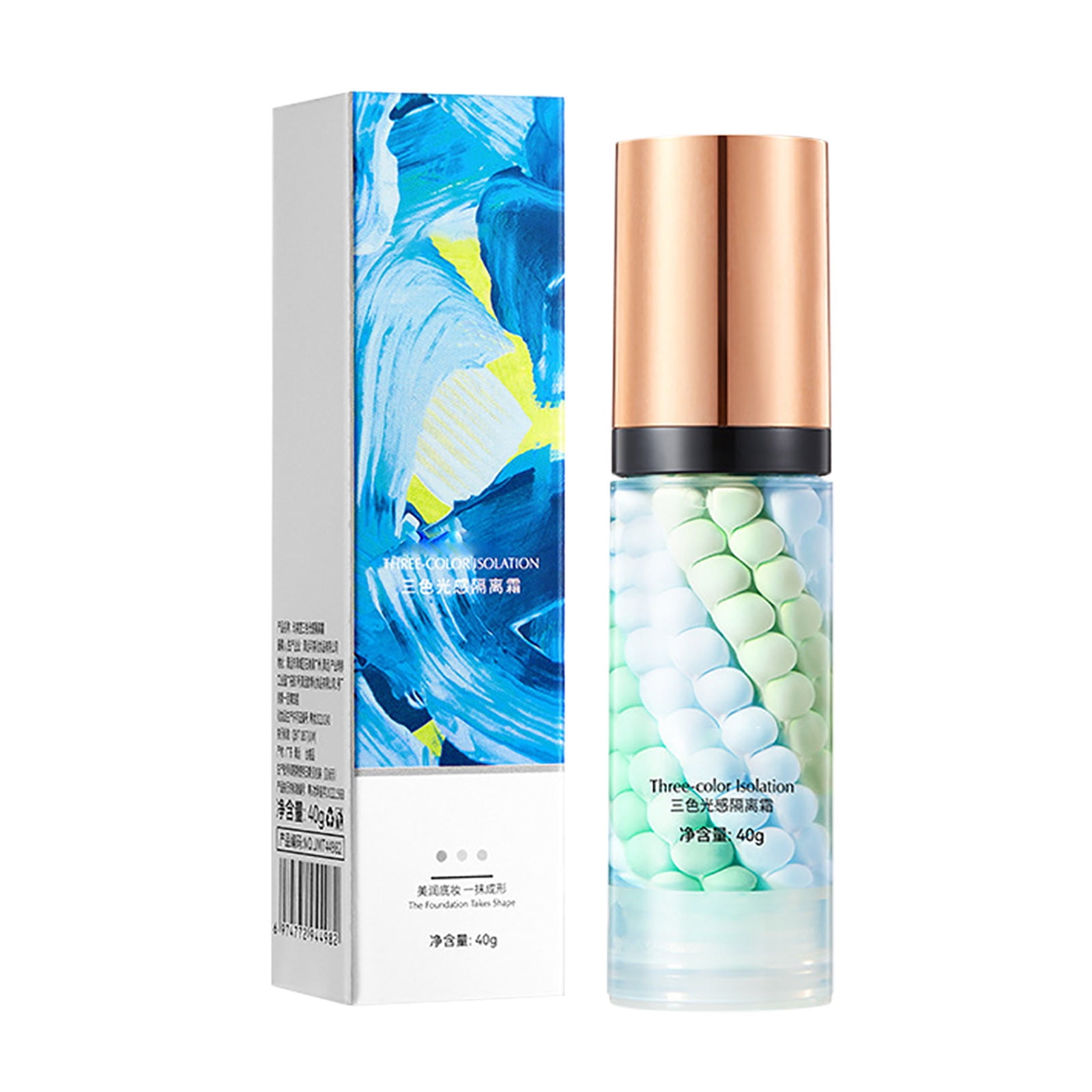 Three Color Rainbow Isolation 40g Brightens Skin Tone Moisturizes ...