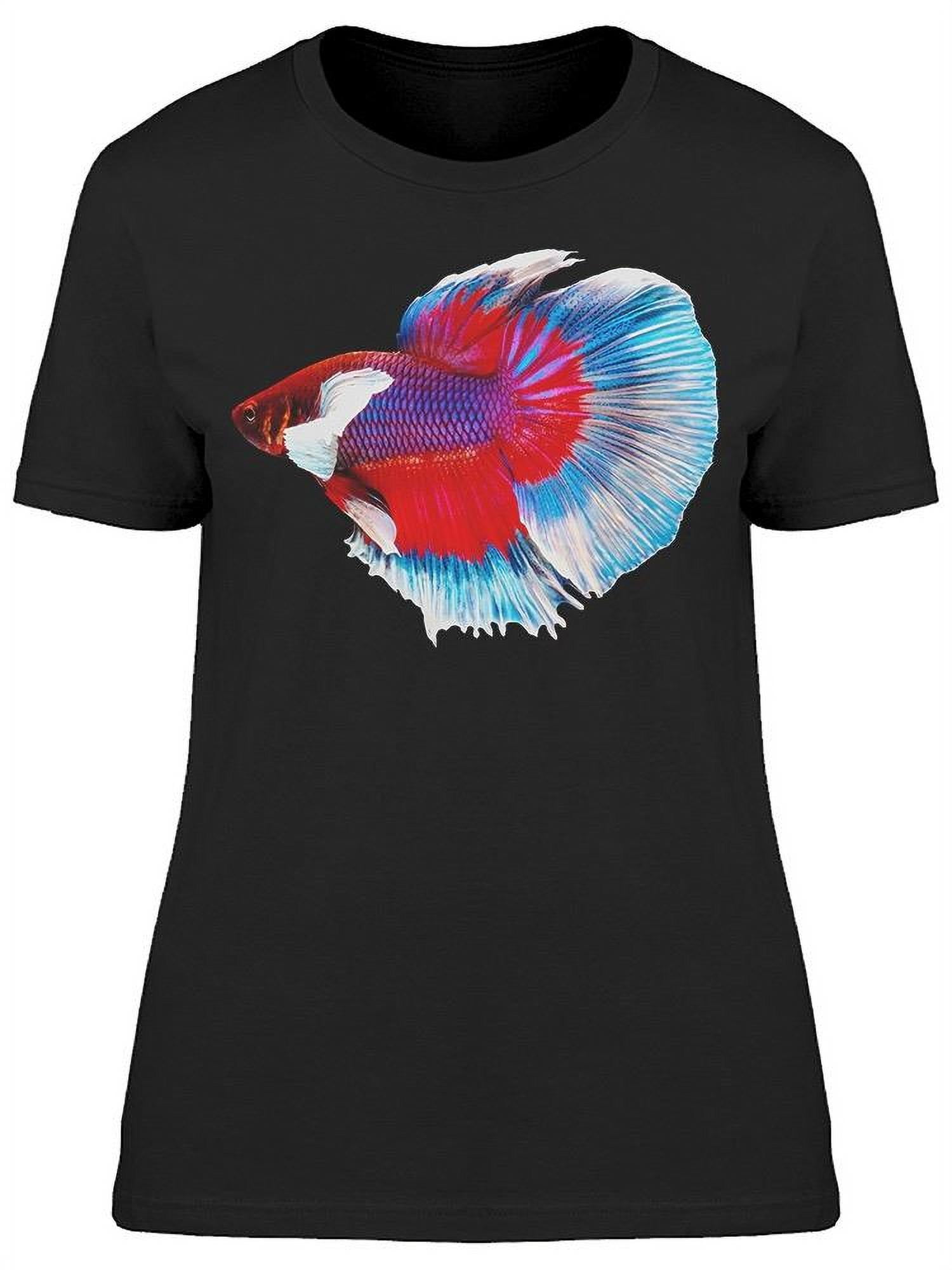 Three Colors Betta Siam T-Shirt Women -Image by Shutterstock, Female ...