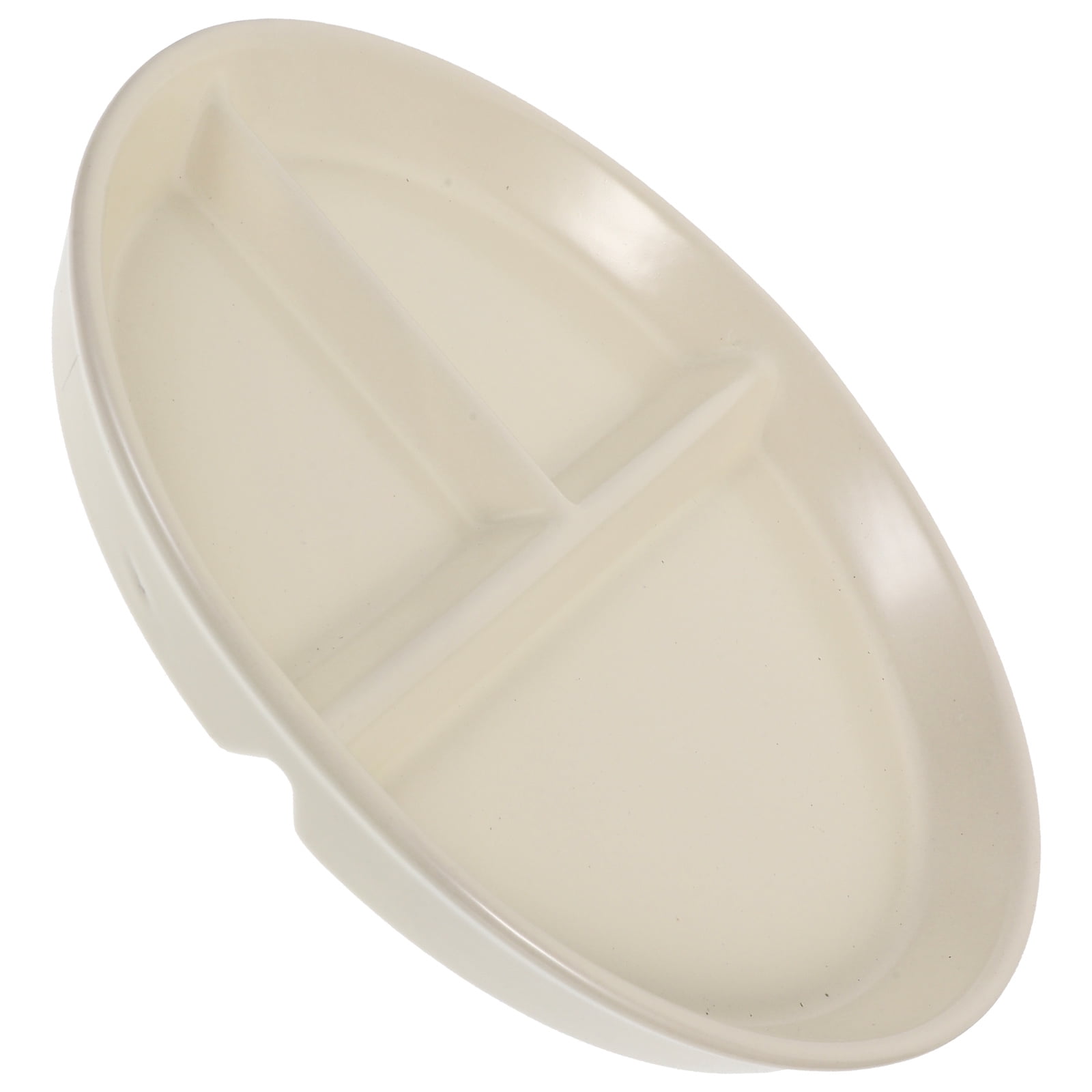 OUNONA Ceramic Divided Plate Adult Diet Plate Ceramic Food Plate ...